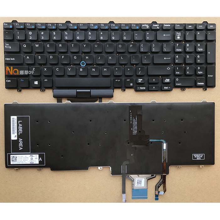 Original DELL Latitude 5550 E5550 E5570 5580 5590 5591 Keyboard ...