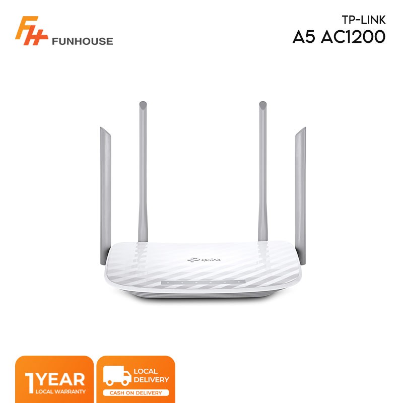 Tp-Link Archer A5 AC1200 Wireless Dual Band Router | 2.4G & 5G Wi-Fi ...