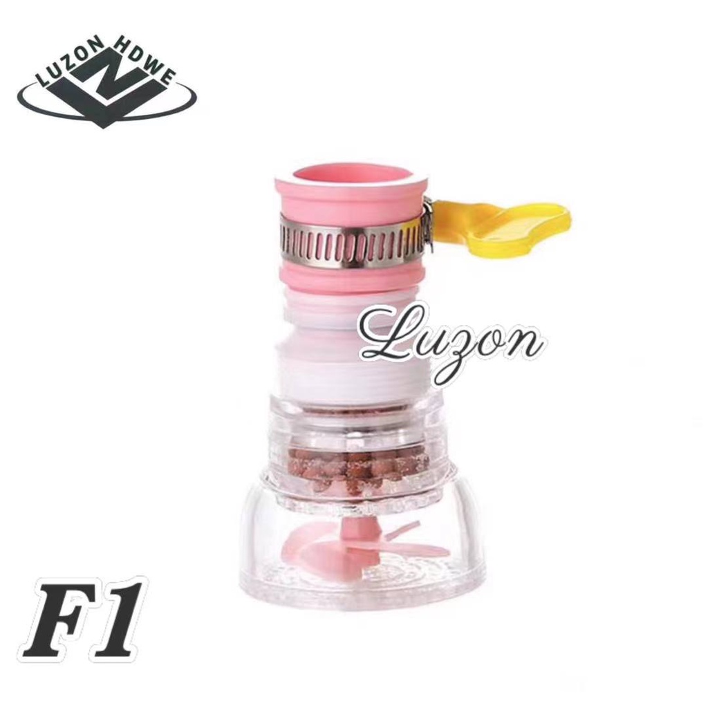F1 RETRACTABLE FAUCET FILTER WATER SAVING FOLDABLE 360 DEGREE ...