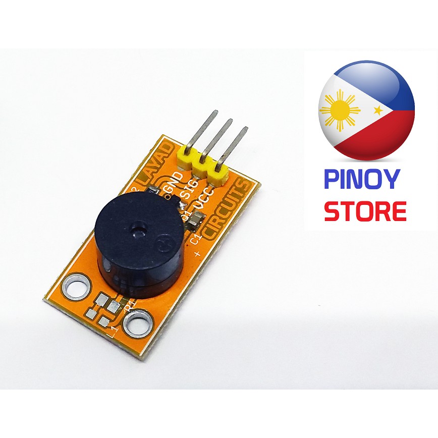 Buzzer Module For Arduino Or Raspberry Pi Esp32 Esp8266 Builtin Driver Piezo Sounder Active