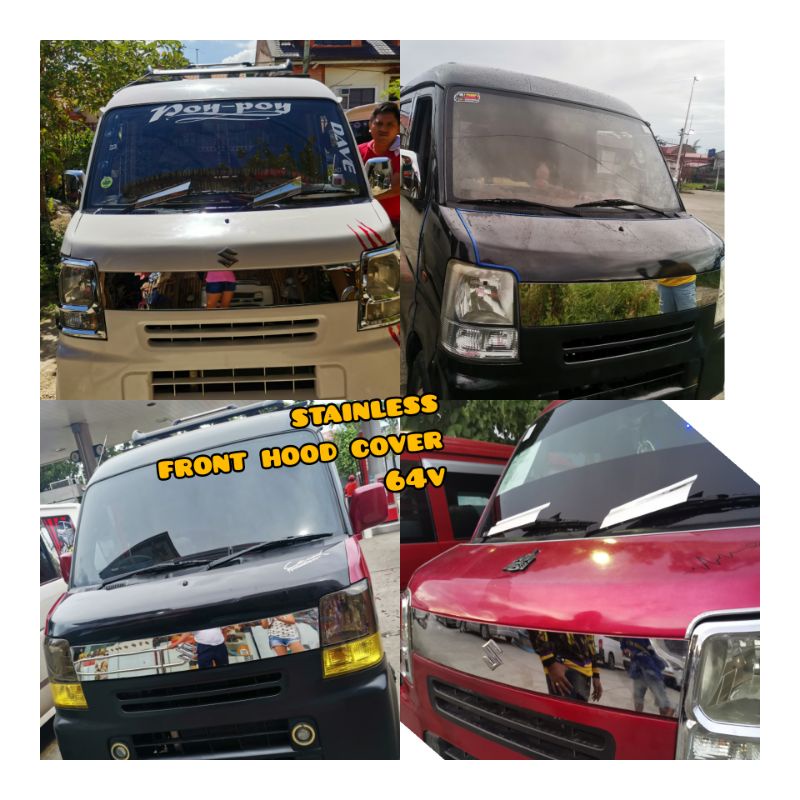 DA64V FRONT HOOD COVER STAINLESS | Shopee Philippines