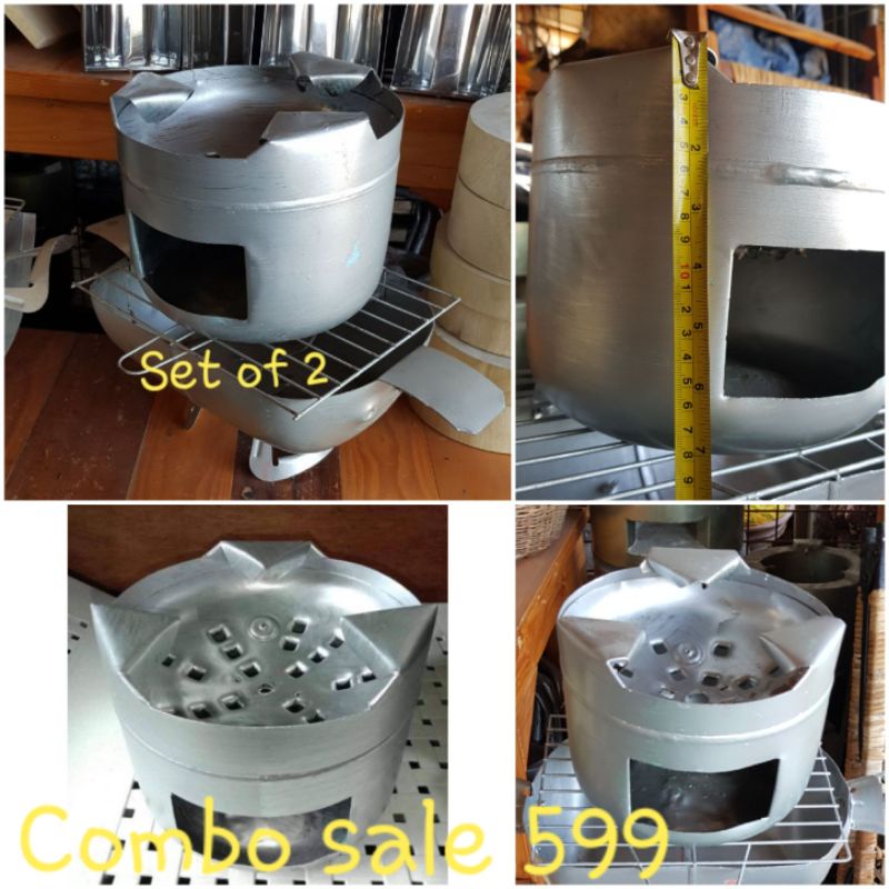 ihawan / kalan di uling set of 2. | Shopee Philippines