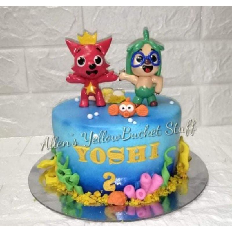 PINK FONG CAKE TOPPER MADE TO ORDER | Shopee Philippines