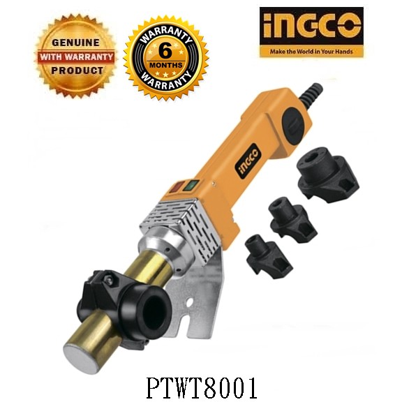 INGCO PTWT8001 Plastic Tube Welding Tool Fusion Machine 800W | Shopee ...