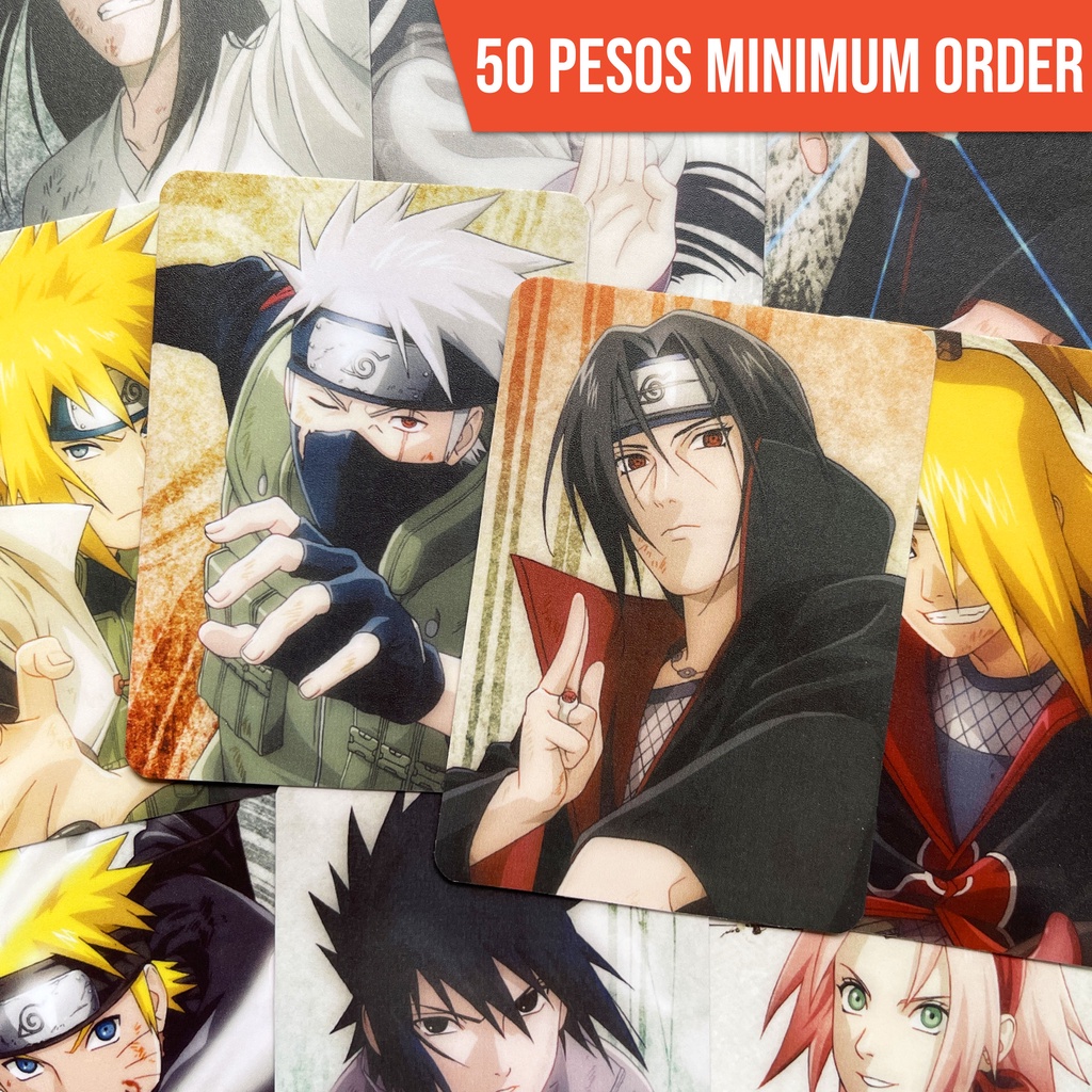 Naruto Anime Photocards (Laminated) | Shopee Philippines