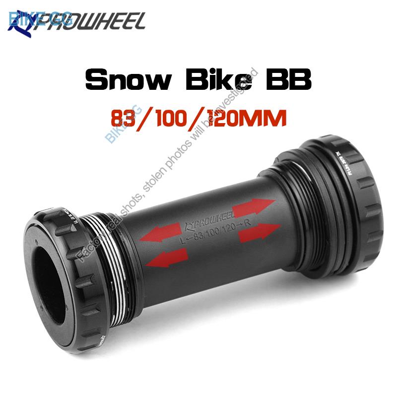 PROWHEEL Snow bicycle BB Fat bike Original axle threaded external ...