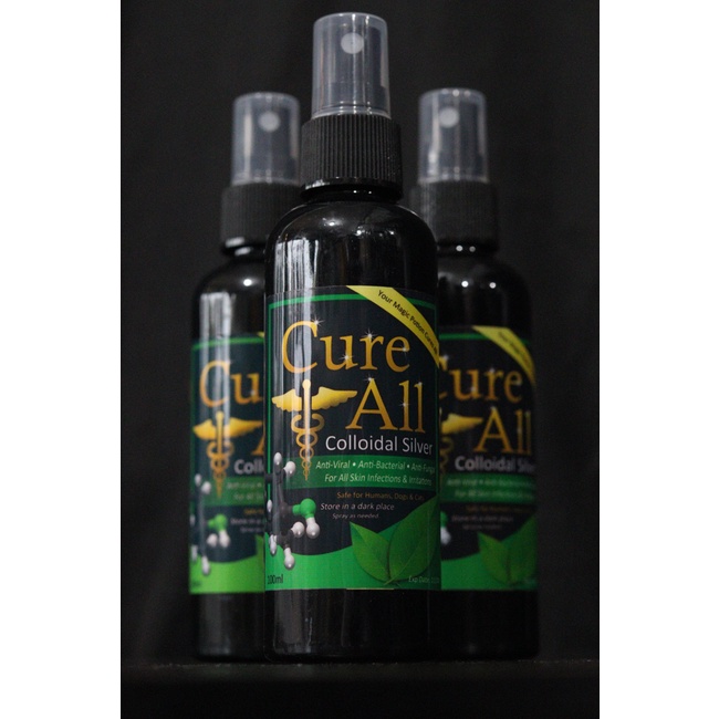 Cure All COLLOIDAL SILVER 100ml | Shopee Philippines