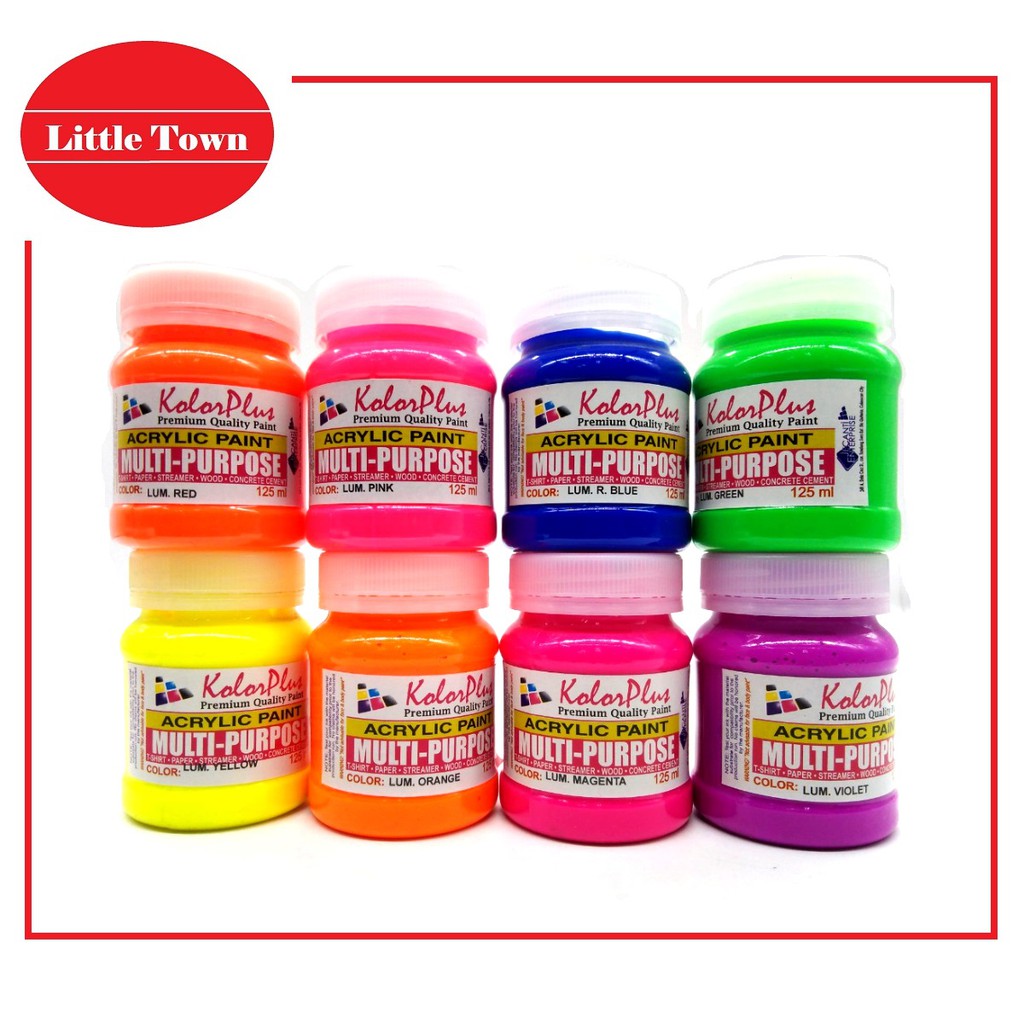 Kolor Plus Premium Quality Paint Multipurpose Paint Luminous Colors ...