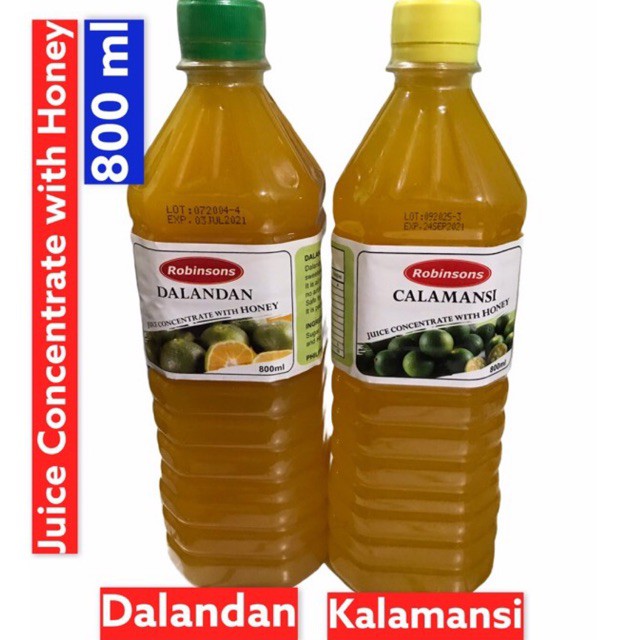 SOLD PER BOTTLE NEW CALAMANSI JUICE CONCENTRATE WITH HONEY | Shopee ...
