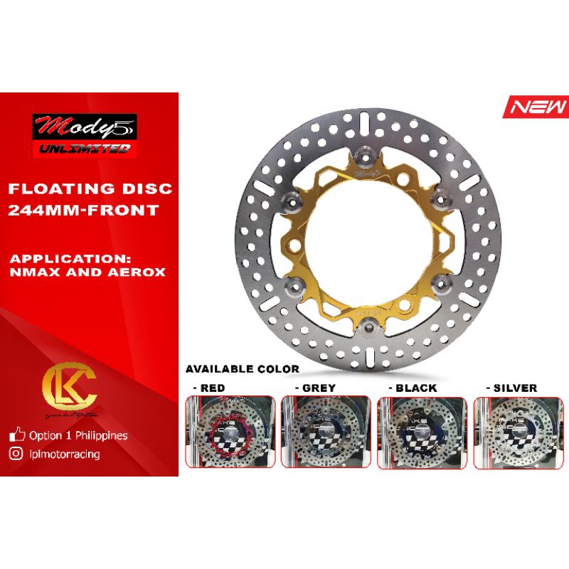 Mody5 Floating Big Disc 244mm NMAX AEROX | Shopee Philippines