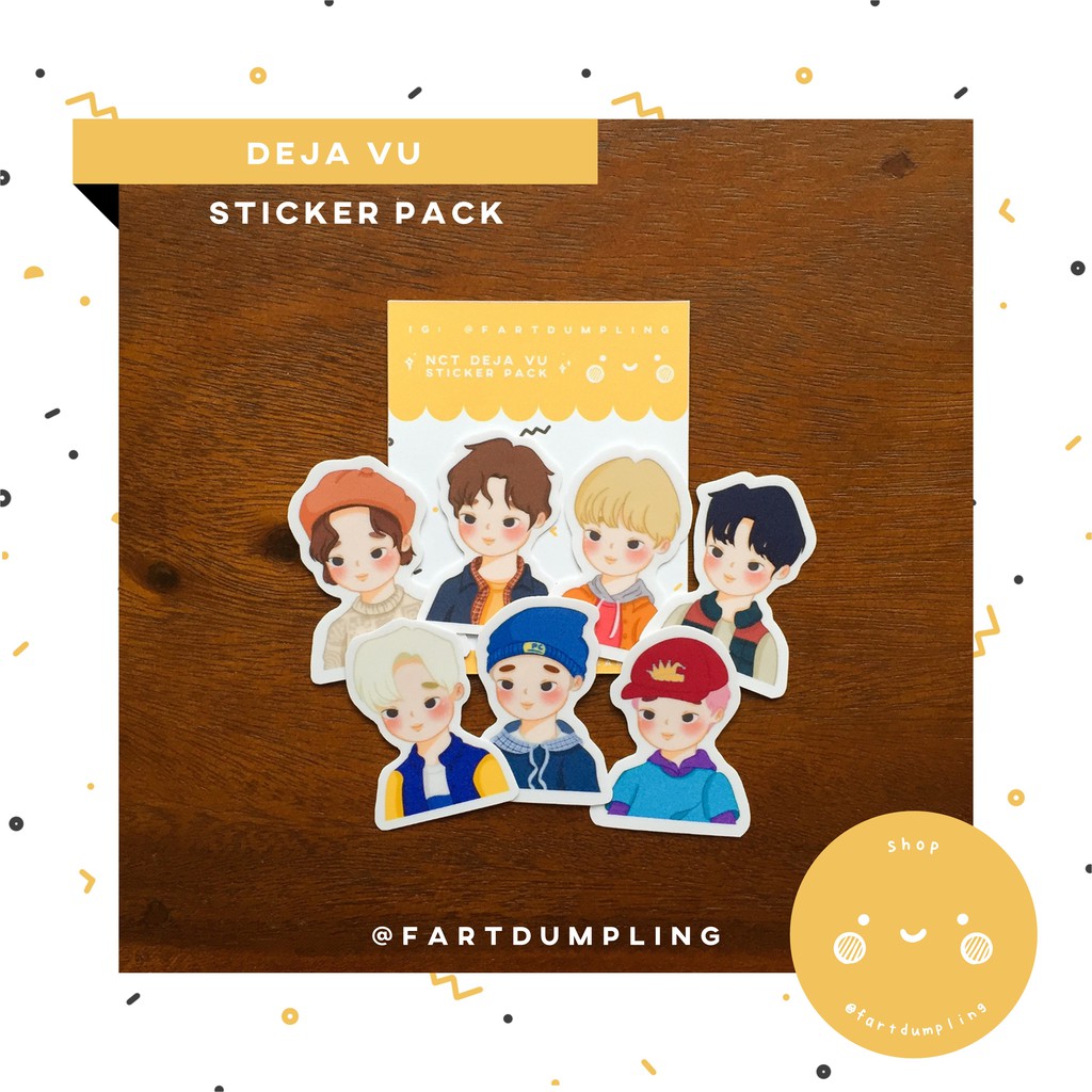NCT Dream Deja Vu KPOP sticker pack (7 pcs) | Shopee Philippines