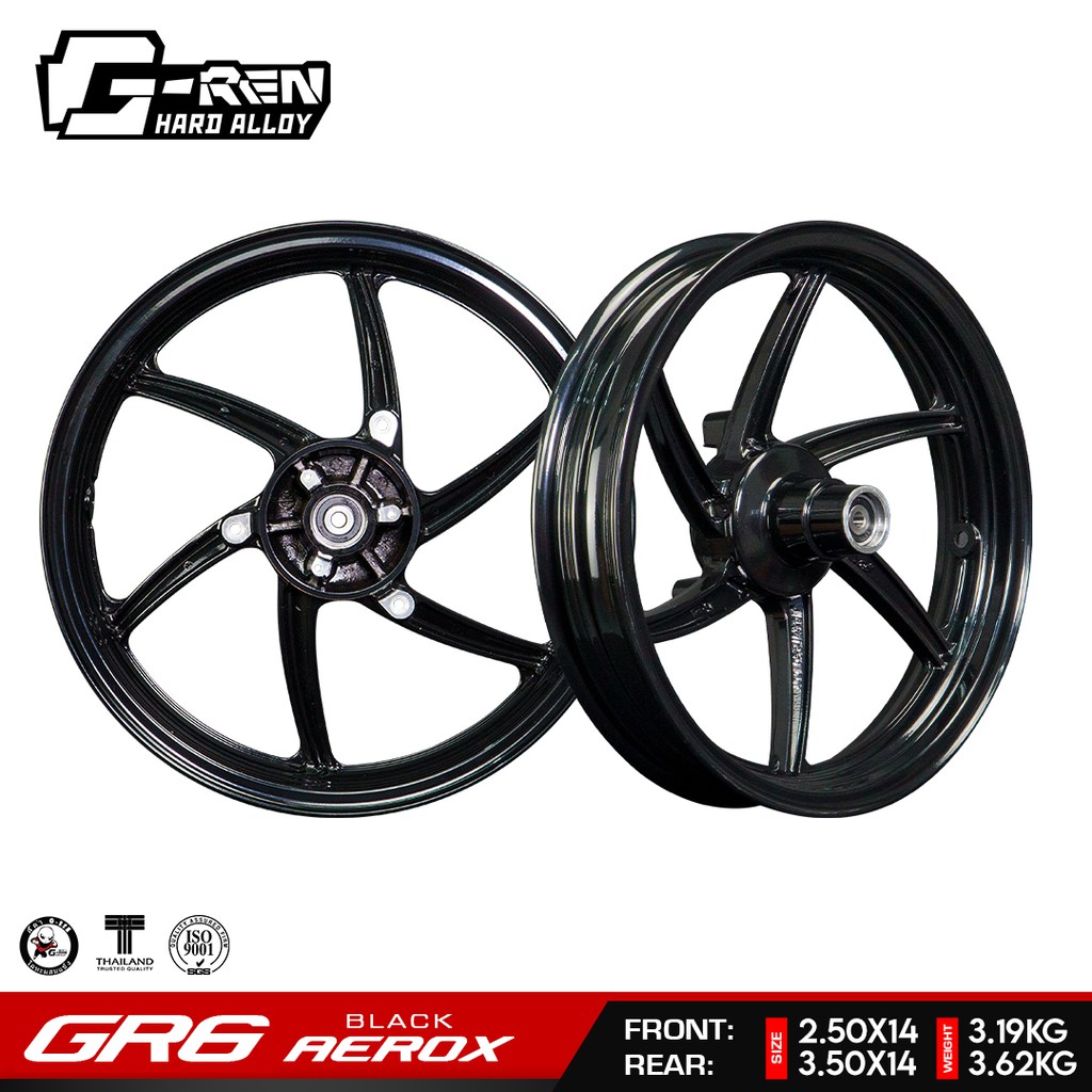 G-REN Mags For Aerox Nvx (Gr6) 14 | Shopee Philippines