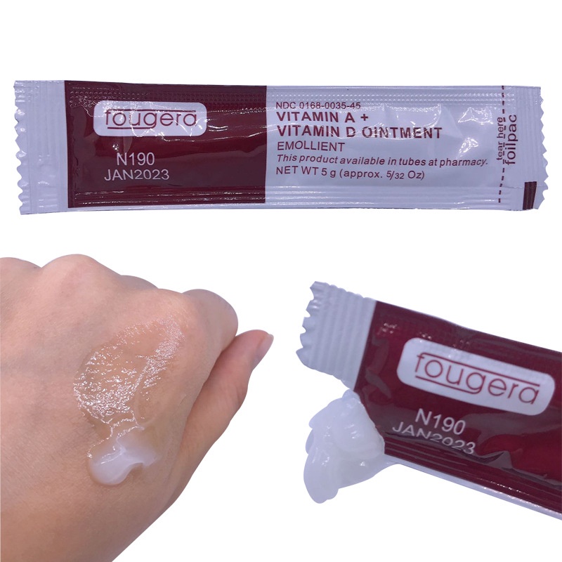 100pcs/pack Fougera Vitamin A D Ointment Tattoo Aftercare Cream Anti ...