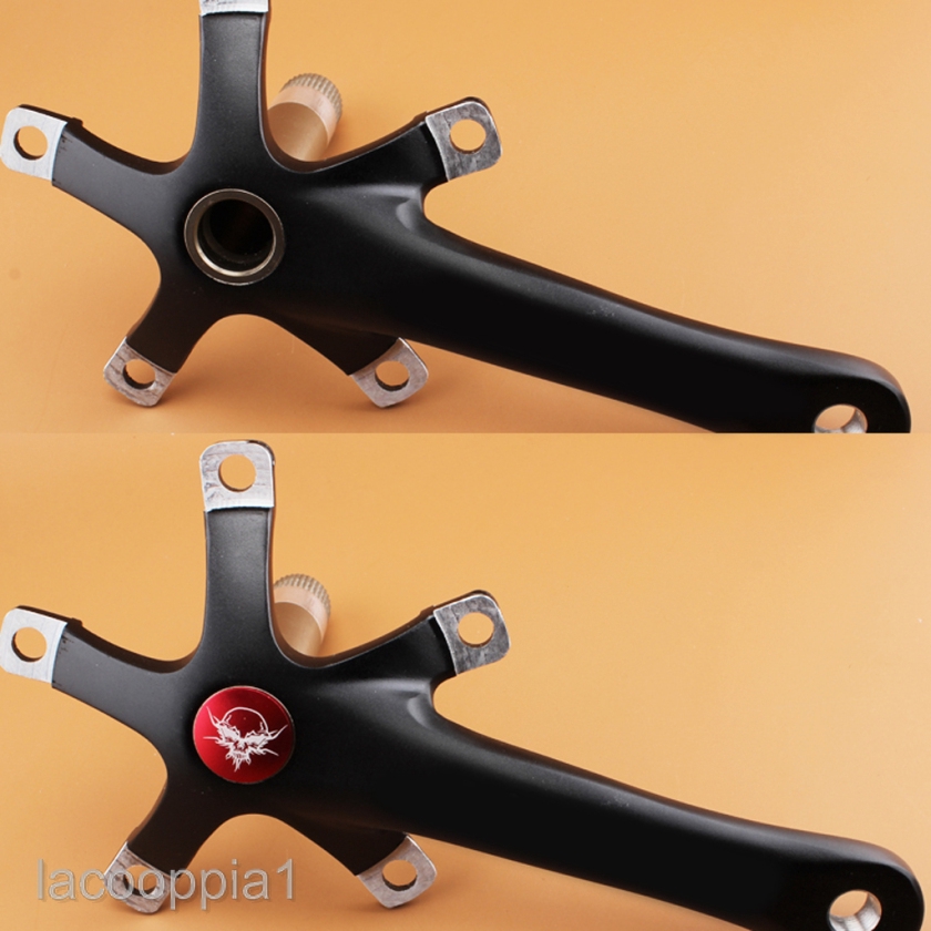 2 Pieces Bike Crank Caps Crankset Covers Crankset Fixing Bolts Screw ...