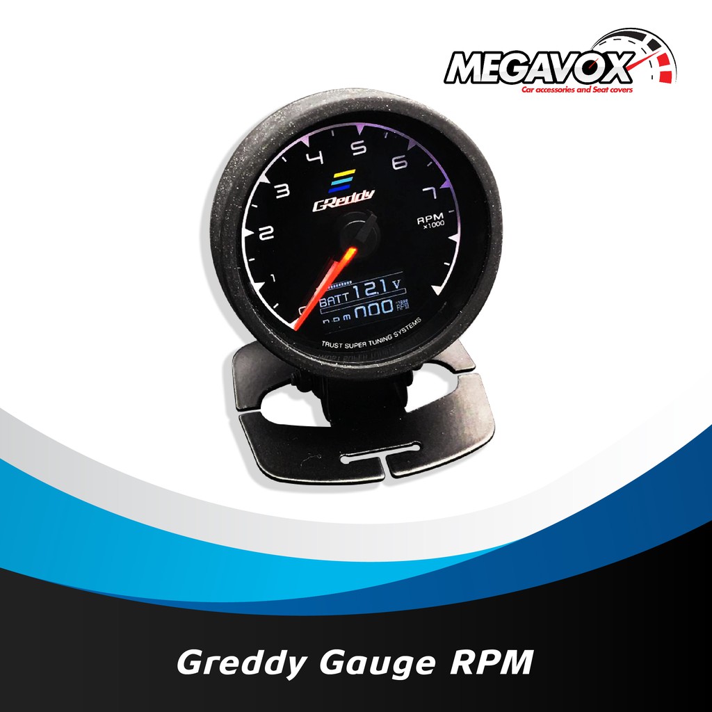 Revolutions Per Minute (RPM) Greddy Gauge | Shopee Philippines