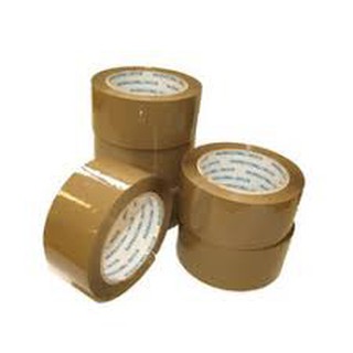 Packaging Tape 2" x 100 Meters tan and clear | Shopee Philippines