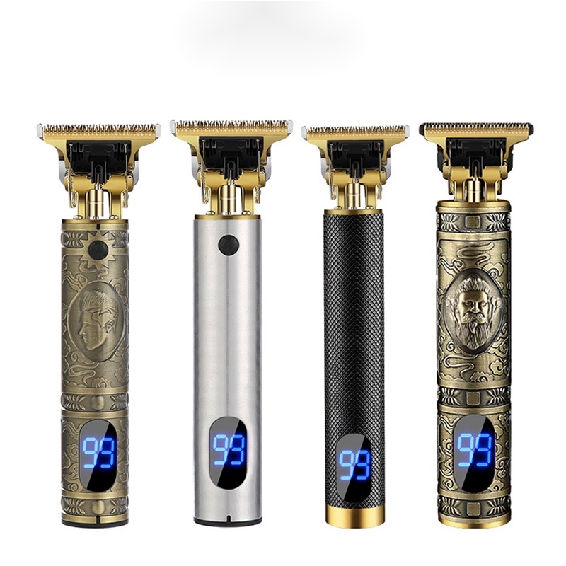 LCD Display Electric Shaver for Men Razor Waterproof Wireless Gift ...