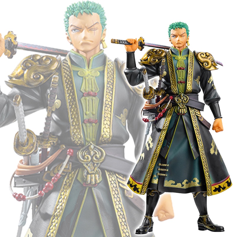 Anime ONE PIECE Roronoa Zoro Chinese Style Pvc Figure | Shopee Philippines