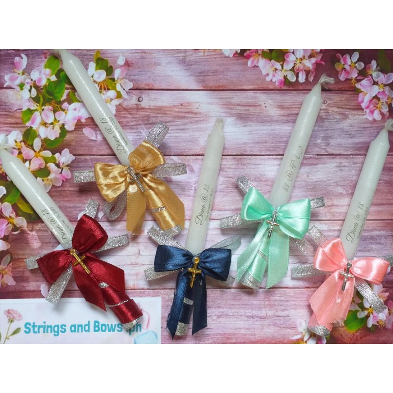 Baptism & Debut Personalized Candle for all Occasion | Shopee Philippines
