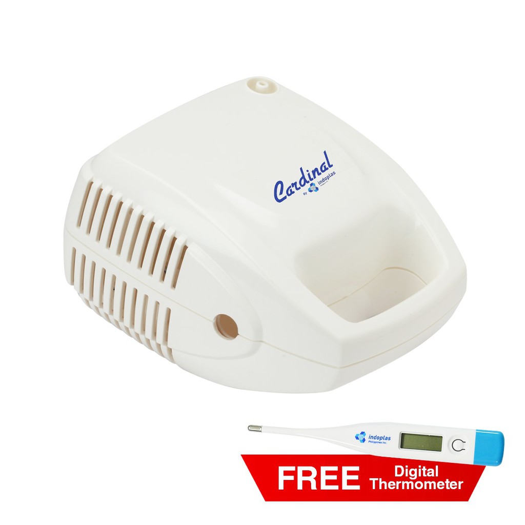 Indoplas Cardinal Handyneb Star Nebulizer - Free Digital Thermometer ...