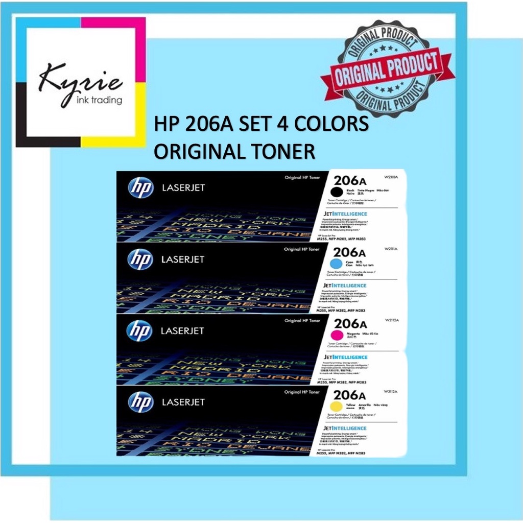 HP 206A Black Original LaserJet Toner Cartridge W2110A | Shopee Philippines