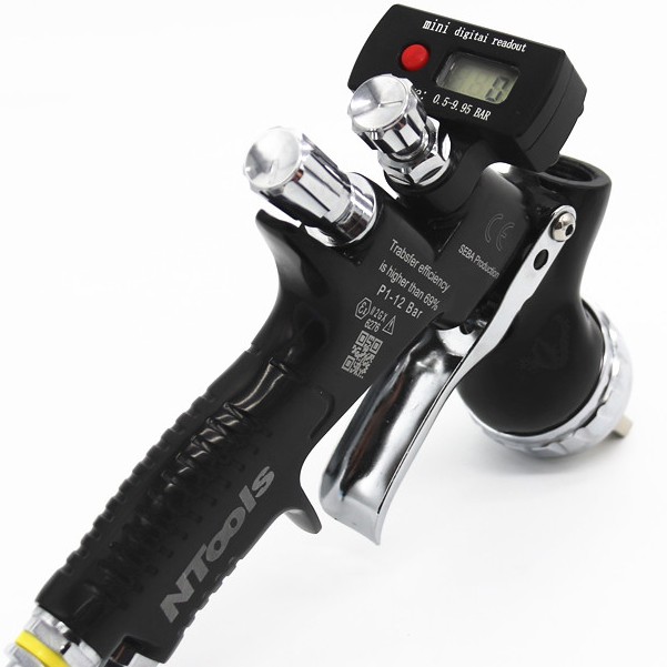 Digital Display spray gun air paint spray gunspray paint gun paint gun ...