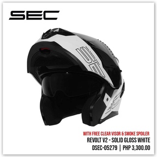 Sec revolt v2 (modular helmet) | Shopee Philippines