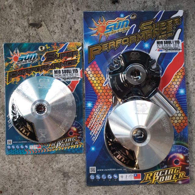 SUN Racing Pulley set Mio soul i 115 MSI | Shopee Philippines