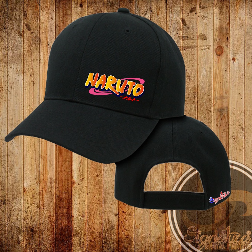 Anime Assorted Designs Baseball Cap/Hat Black Sumbrero unisex | Shopee ...