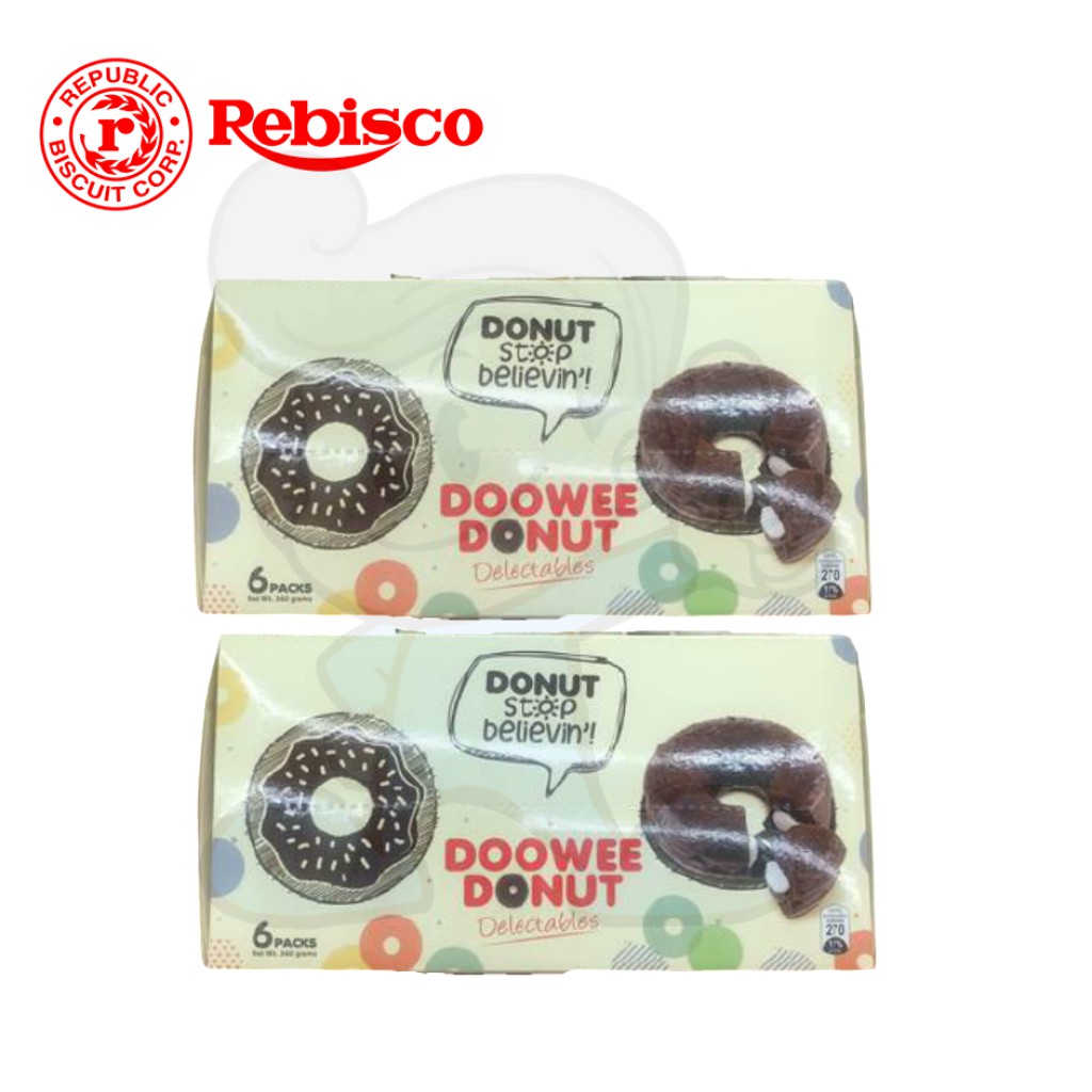 Doowee Donut Delectables Choco Mallow ( 2 x 360g/6packs ) | Shopee Philippines