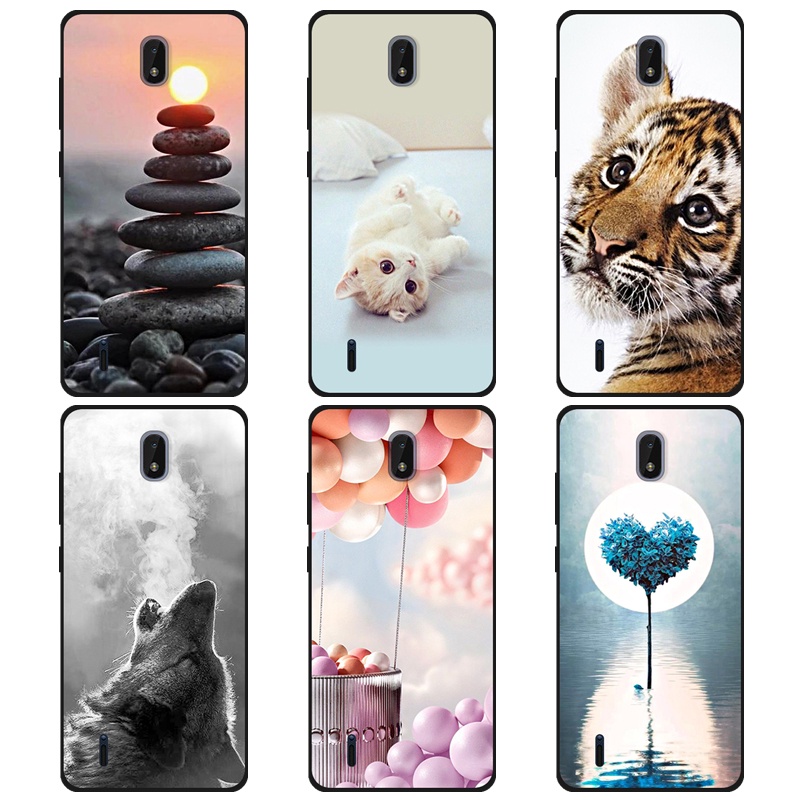 Nokia C01 Plus Case Painted Soft Silicone TPU Cartoon Case For Nokia ...