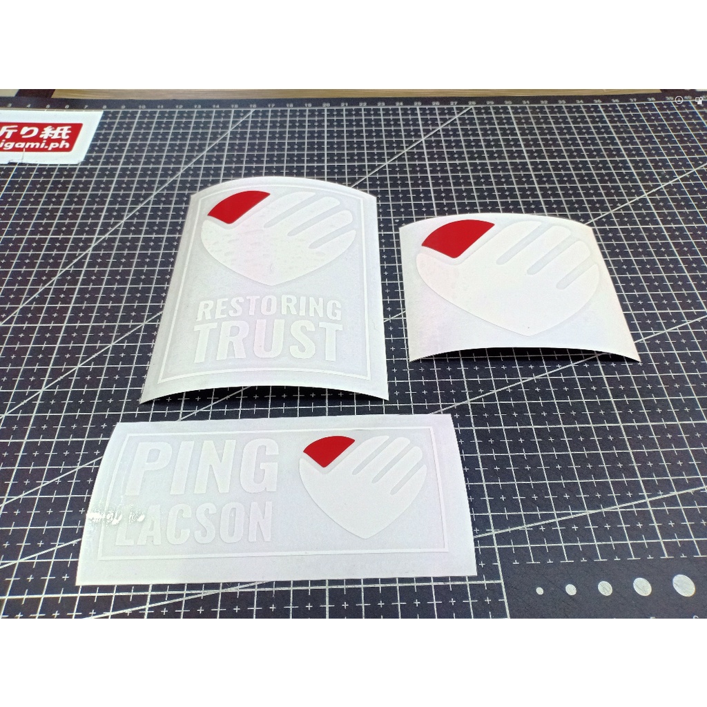 Ping Lacson Election 2022 Decal Sticker | Shopee Philippines