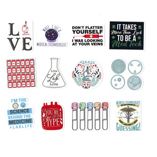 50 PCS| MEDTECH MEDICAL TECHNOLOGIST STICKERS MEDICINE RMT | Shopee ...