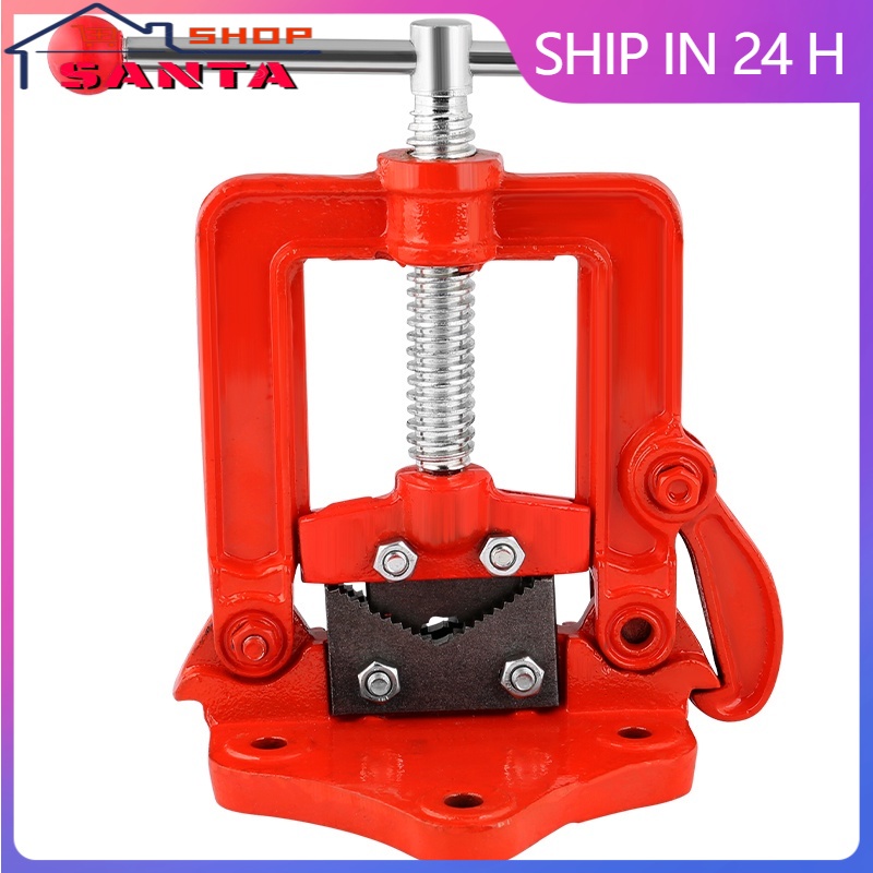 2" 3" Table Rotating Pipe Clamp Vise Heavy Duty Pipe Brench Vise High ...