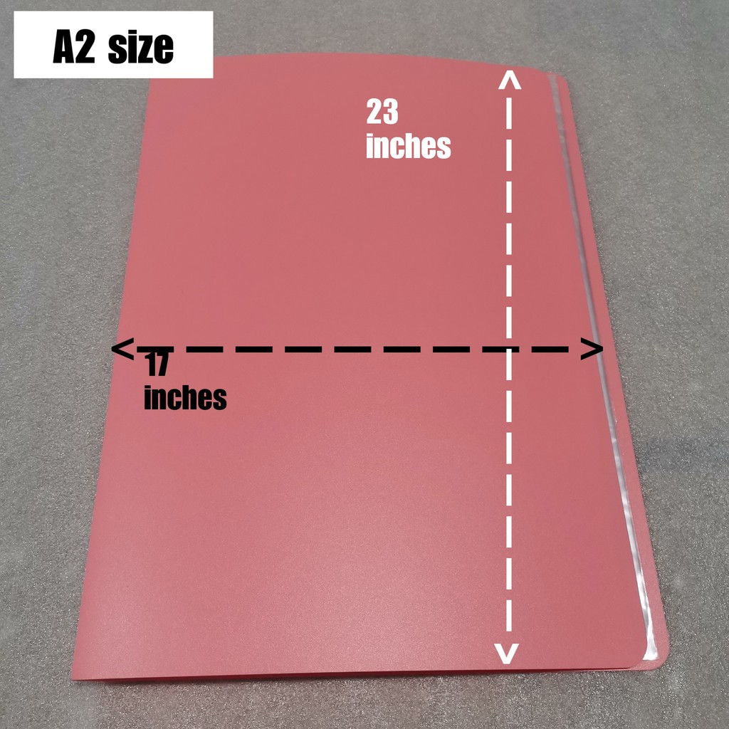 BIG BINDER A2 Size Poster Binder Shopee Philippines