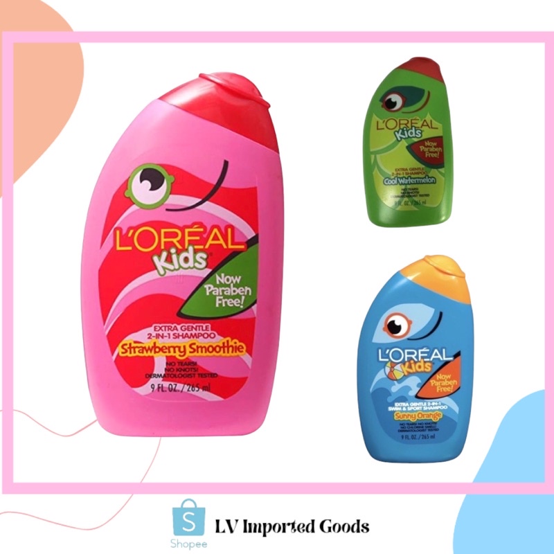 Loreal Kids Extra Gentle 2-1 Shampoo 9oz | Shopee Philippines