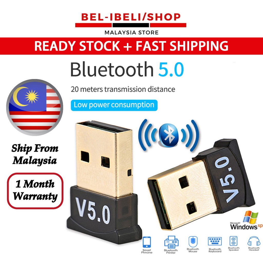 Wireless CSR 5.0 USB Bluetooth Adapter Transmitter Bluetooth Receiver ...