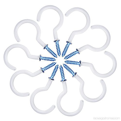 Cup Hook with Pvc Coating 1/2'' (10 pcs) | Shopee Philippines