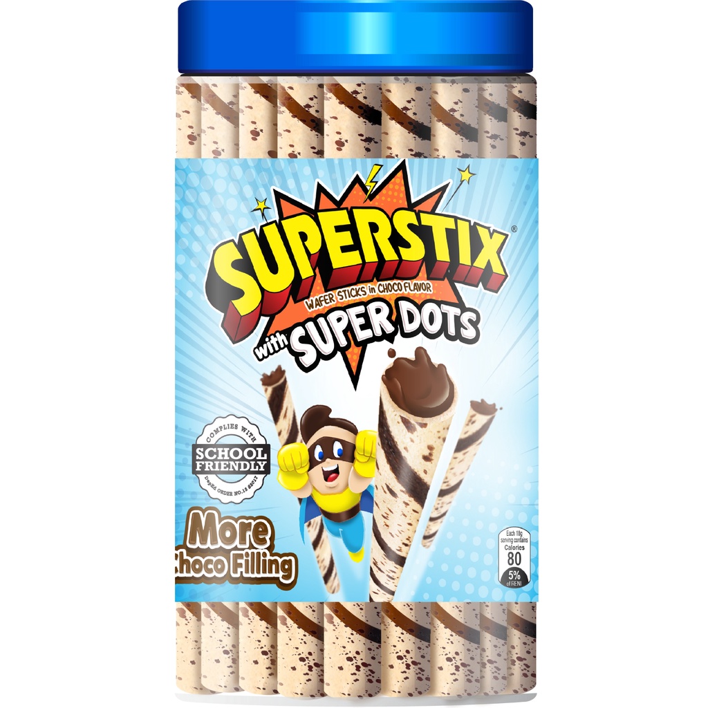 Superstix Choco Jr with Choco Dots 55s 330g | Shopee Philippines