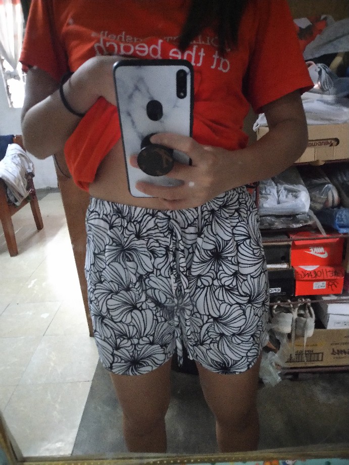 Sanah.H Black&White pompom short Candy shorts | Shopee Philippines