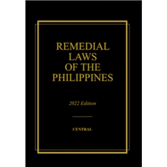 CODAL-REMEDIAL LAWS OF THE PHILIPPINES (LAWYERS EDITION) 2022 | Shopee ...