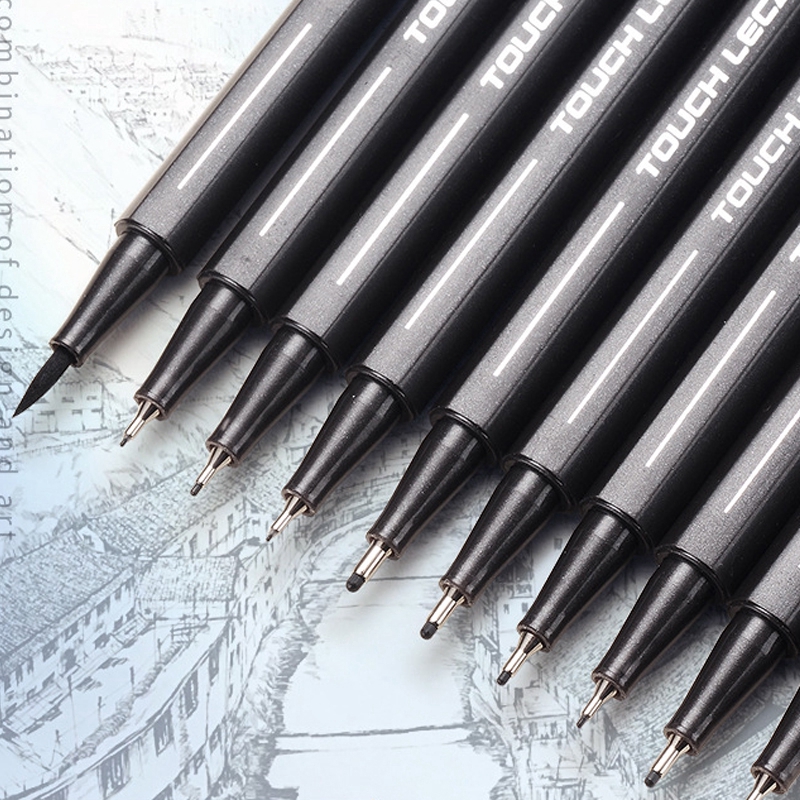Painting needle pens Makers Fast dry Waterproof 0.05 mm to 1 mm Porous ...