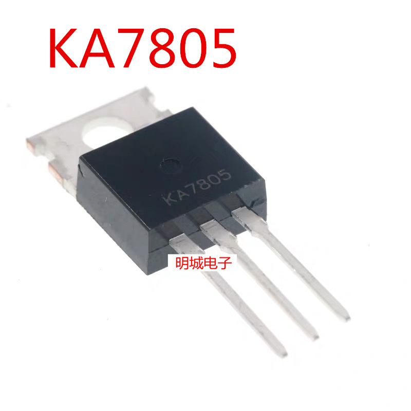 10pcs KA7805 TO-220 5V 7805 three-terminal voltage regulator transistor ...