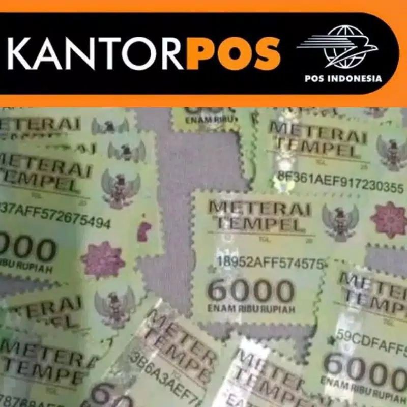 Materai 6000 Original Unit Shopee Philippines - Riset