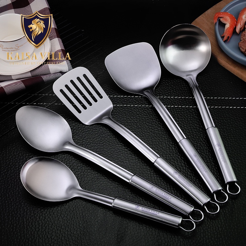 Kaisa Villa stainless kitchen utensil set 12PCS cooking utensils kit ...