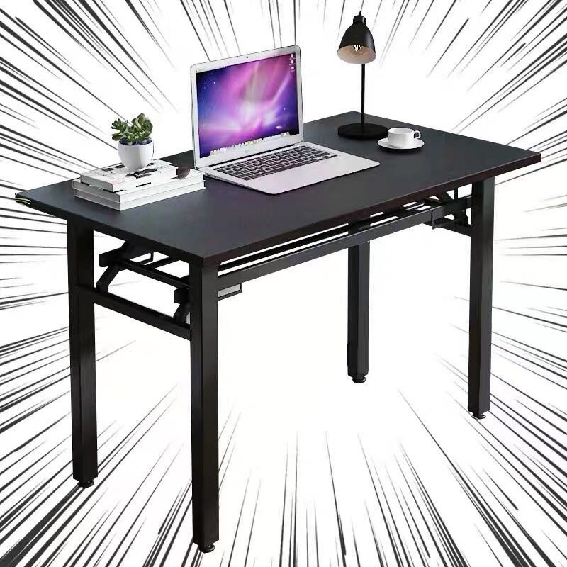 DH 80x40 Table Home Office Computer Foldable Solid Wood + Sturdy ...