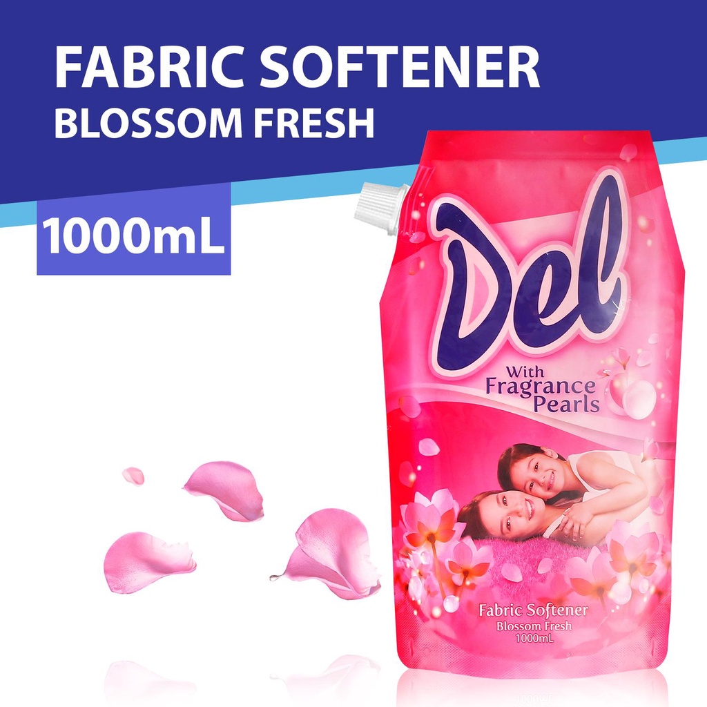 Del Blossom Fresh Fabric Softener (1000 mL SUP) | Shopee Philippines