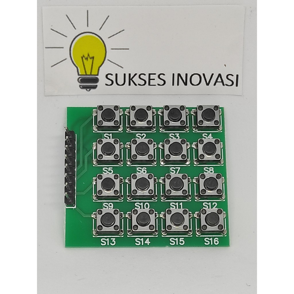 Keypad 4x4 Matrix 16 Push Button Shopee Philippines
