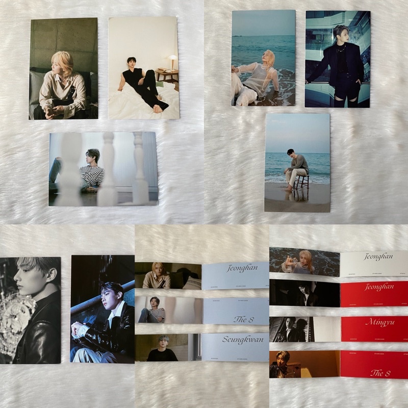 Seventeen Attacca Album Inclusions - Postcard Folding Card | Shopee ...