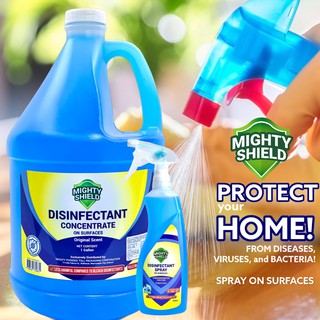 Mighty Shield DISINFECTANT CONCENTRATE 1 GALLON - SHIELD DISINFECTANT ...